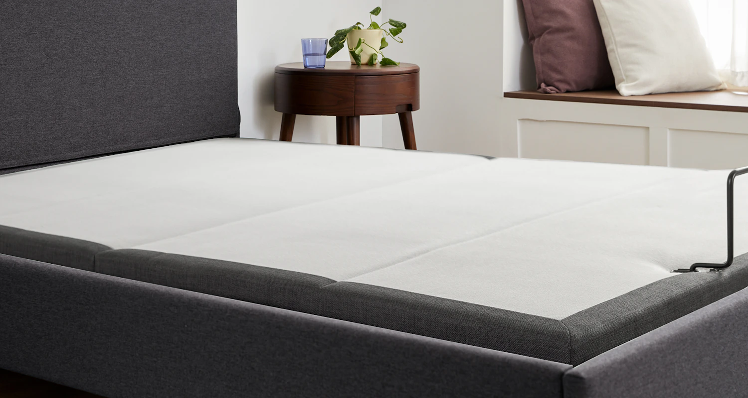 (Charcoal) Queen Size Alta Adjustable Storage Bed Frame - Ecosa AU