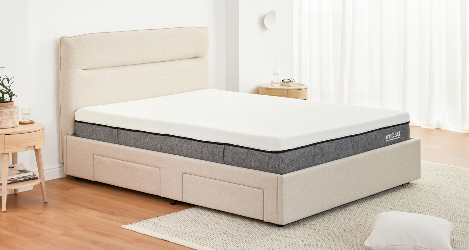 (Oyster Shell) King Size Luna Storage Bed Frame (Free Metro Delivery ...