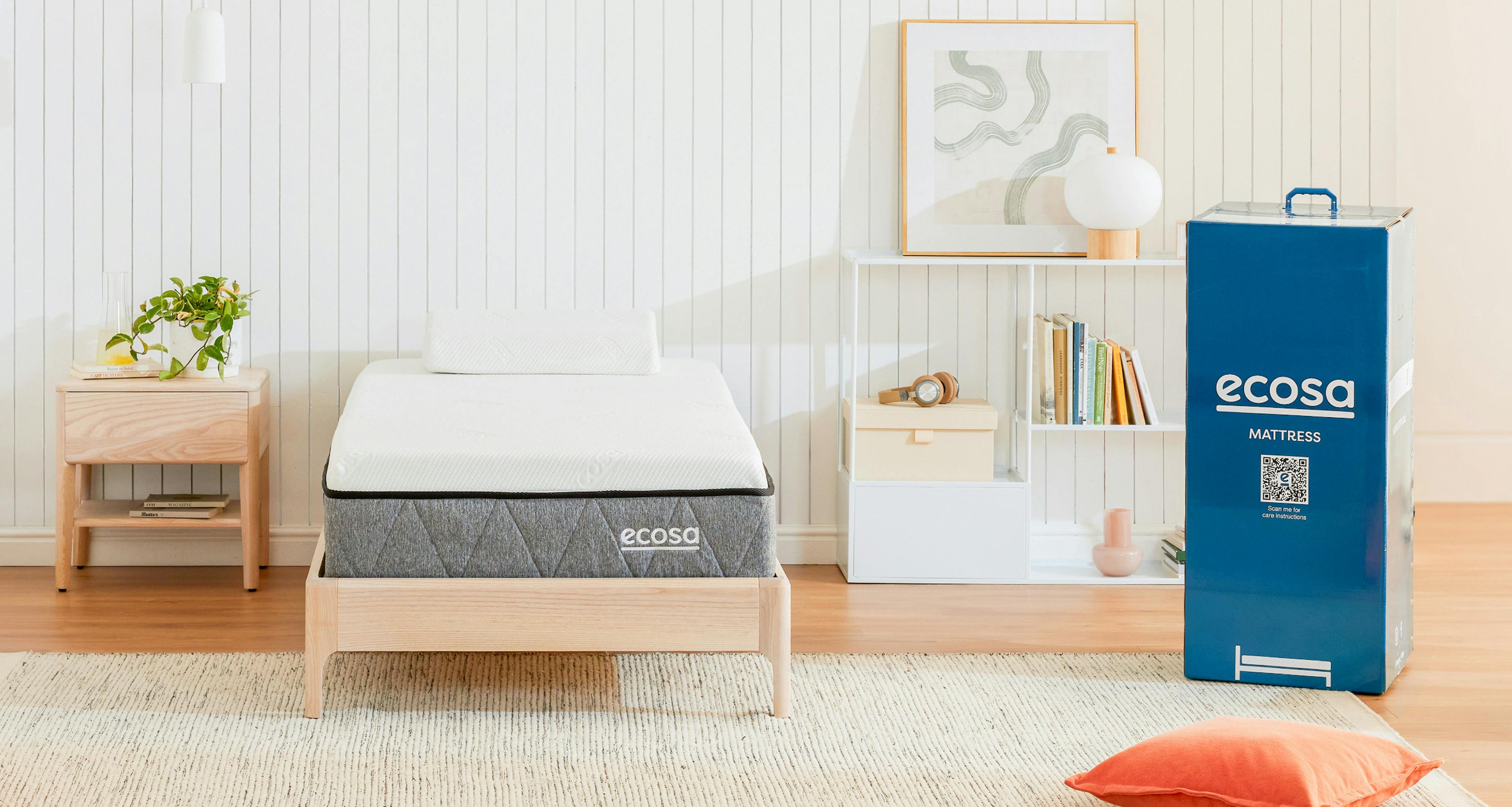 King Single Size Ecosa Mattress - Ergonomic Support & Spinal Alignment
