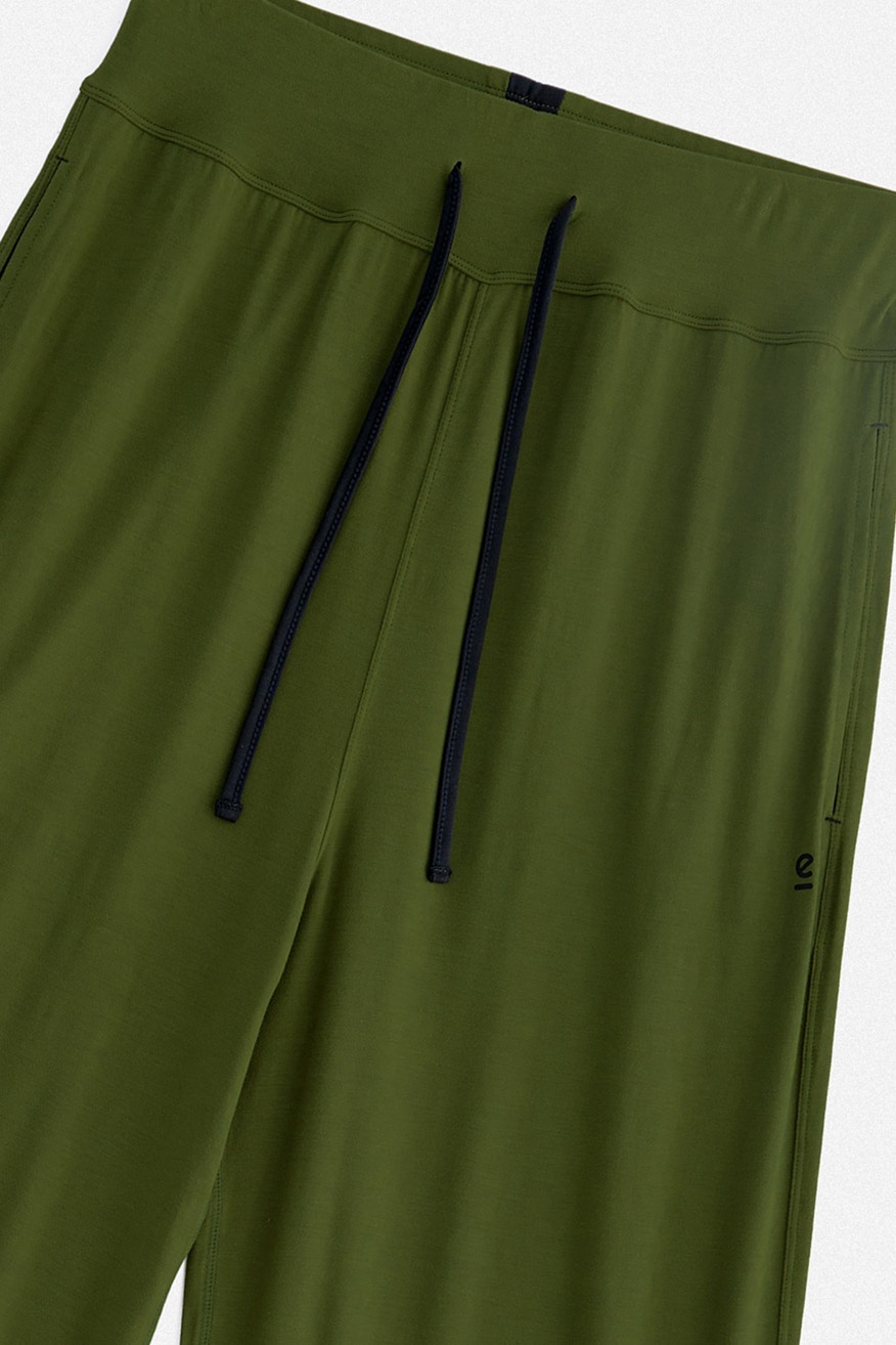 (Olive) S Men's DreamSoft Sleep Pant - Ecosa AU