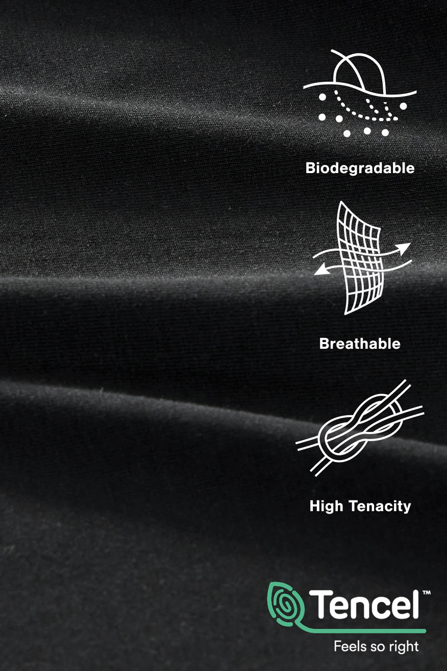 (Black) L Men's Modal Sleep Tank - Ecosa NZ