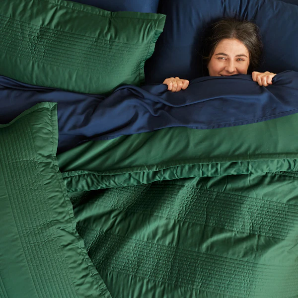 Quilted Bamboo Quilt Cover - 100% Organic - Ecosa AU