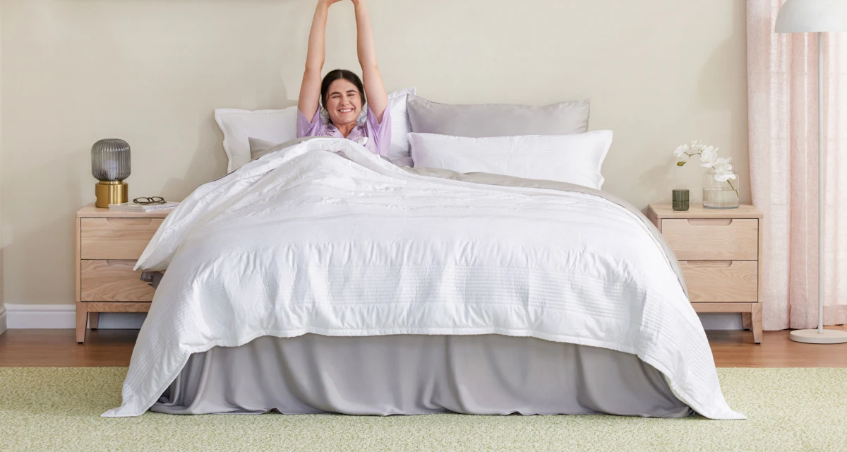 Quilted Bamboo Quilt Cover - 100% Organic - Ecosa HK